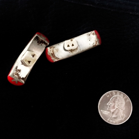 Vintage | Jewelry | Vintage 93s Art Deco Bakelite Shoefur Clips | Poshmark